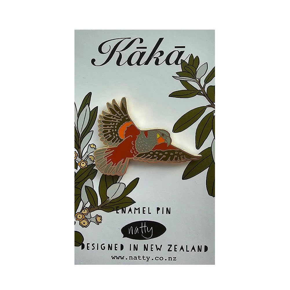 Natty Enamel Pins – Zealandia