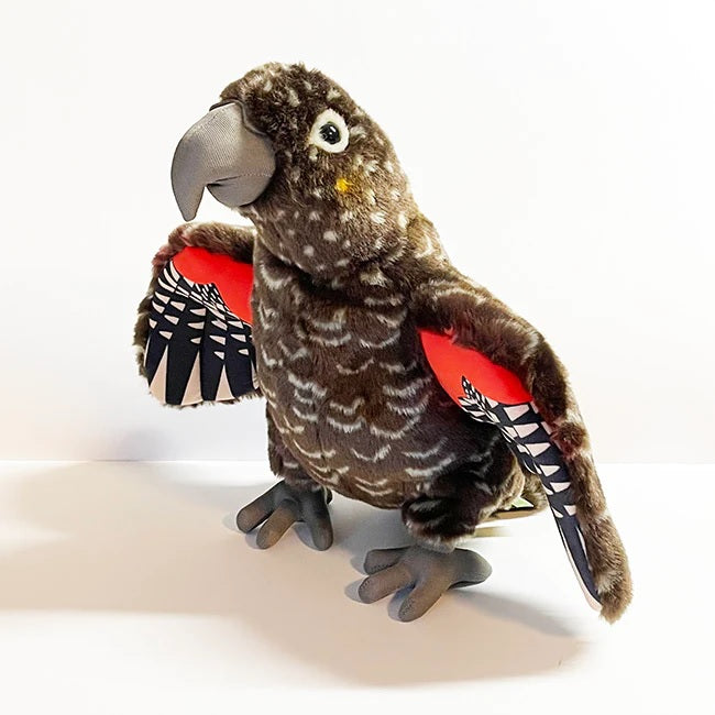 Kākā Hand Puppet With Sound – Zealandia
