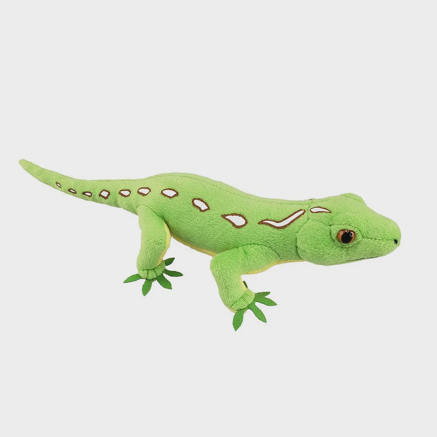 Green Gecko Soft Toy – Zealandia
